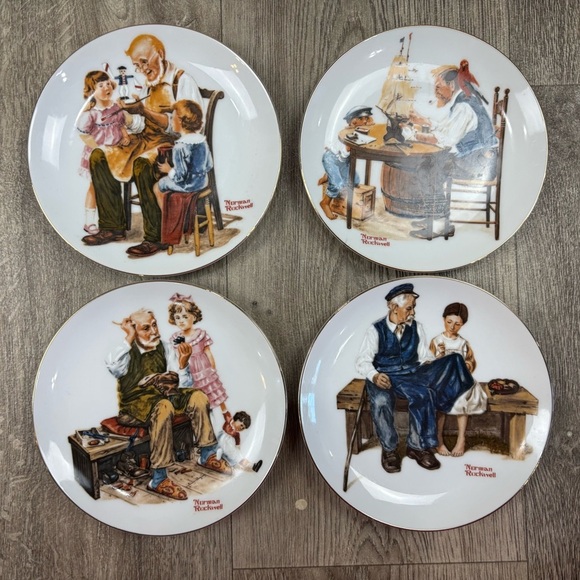 Norman Rockwell Collection Plates